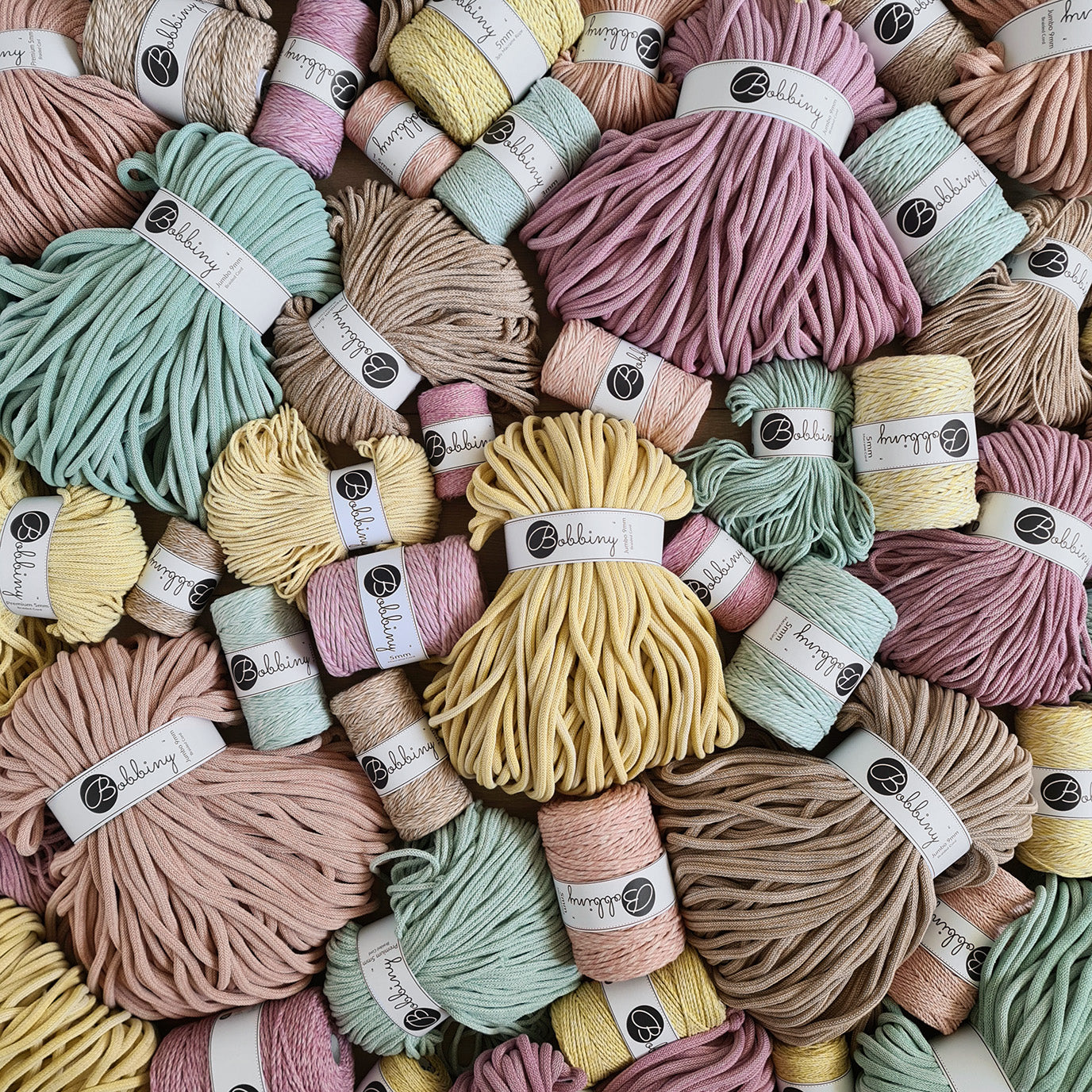 BOBBINY MACRAME CORDS, BOBBINY BRAIED CORDS, BOBBINY MACRAME ROPES ...